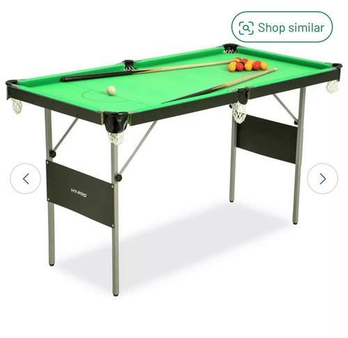 Hy-Pro 4ft 6in Snooker & Pool Combo Table 5037970038172 | eBay UK