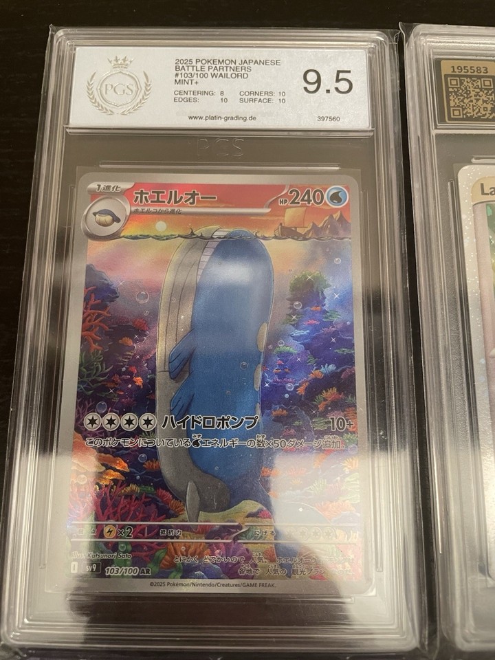 Pokémon TCG Sammlung Graded PGS, AP, BGS, CGC SLAPS Zapdos, Latios ...