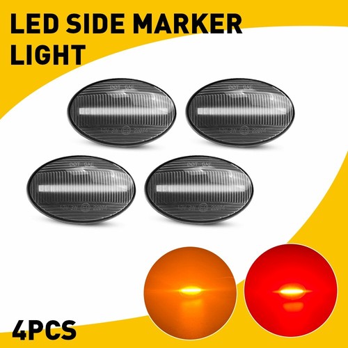 4Pcs Dually Fender Bed Side Marker LED Lights for Ford F350 F450 F550 ...