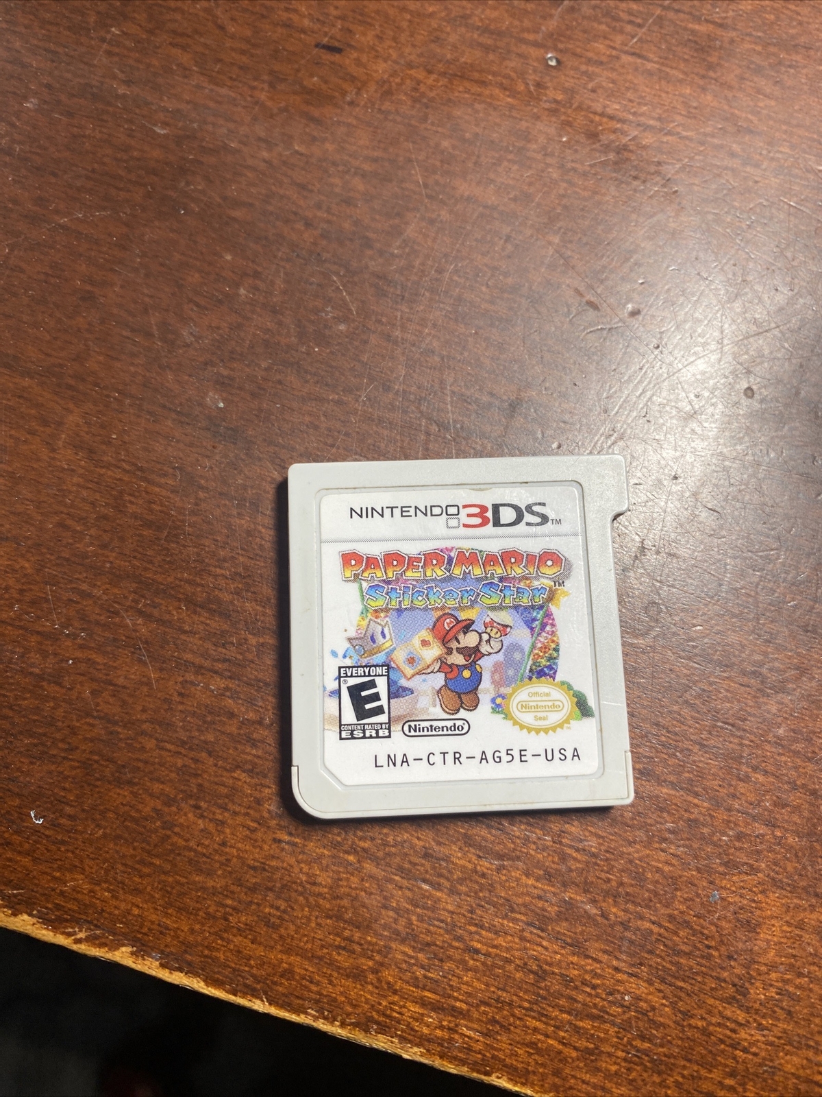 Nintendo 3DS Paper Mario: Sticker Star Game Only Authentic Cartridge ...