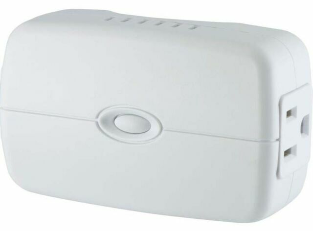 GE Z-Wave Wireless Smart Lighting Control Appliance Module Plug-In Work ...