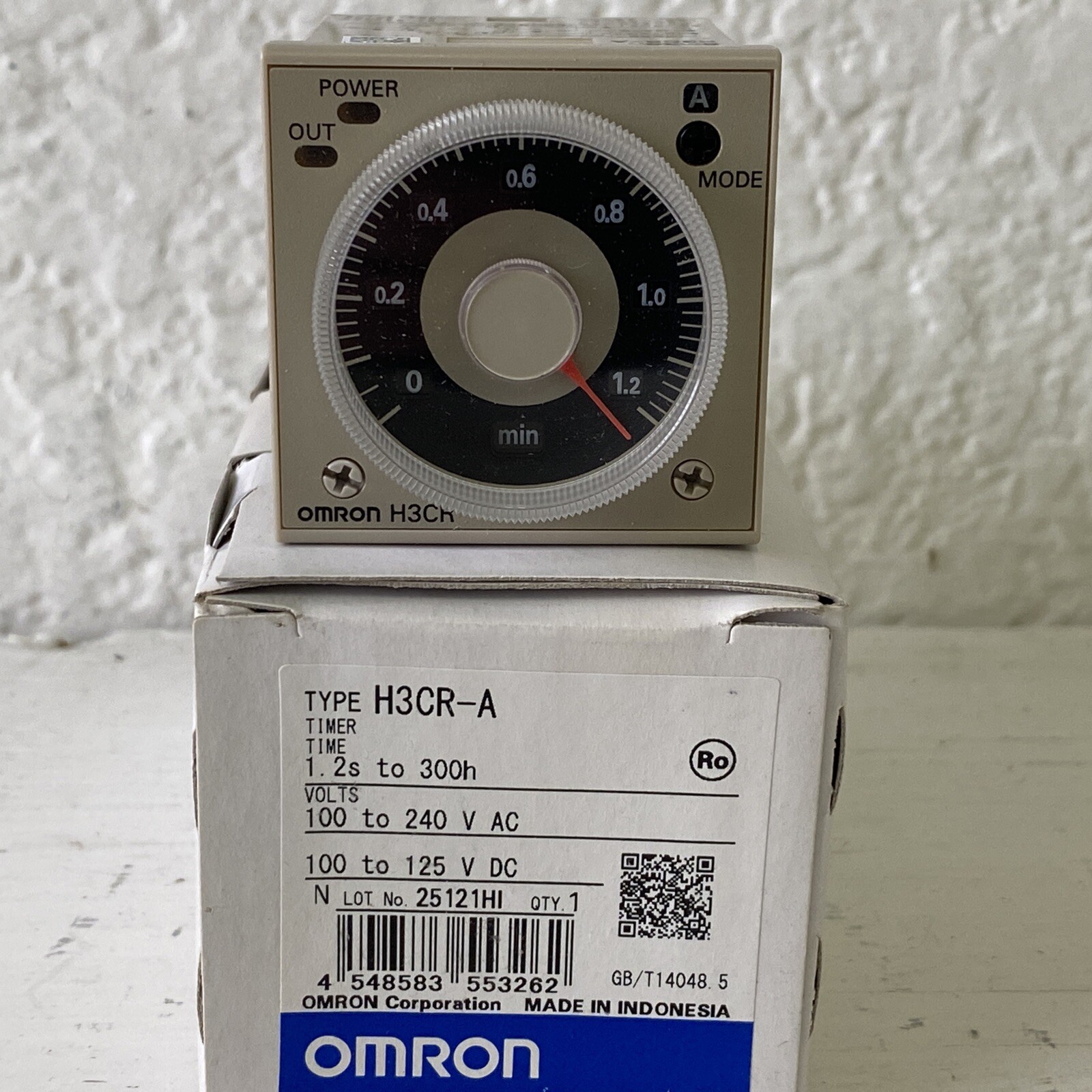 OMRON Timer H3CR-A 100-240VAC/100-125VDC - International Society of ...