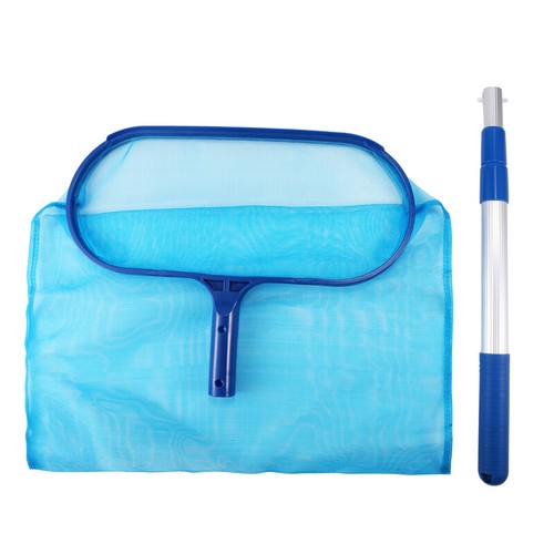 Swimming Pool Deep Leaf Net Cleaning Skimmer Net Rake Mesh Bag w ...