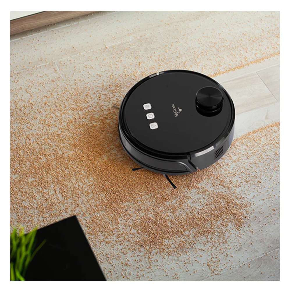 Mygenie Laser Smart Pro Iq360 Robot Vacuum Cleaner Black 9348569069856 ...