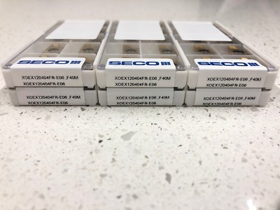 ORIGINAL XOEX 120404-FR E06 F40M SECO INSERT | eBay