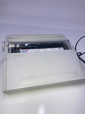 Brother AX-500 Word Processing Electric Portable Typewriter Working | eBay