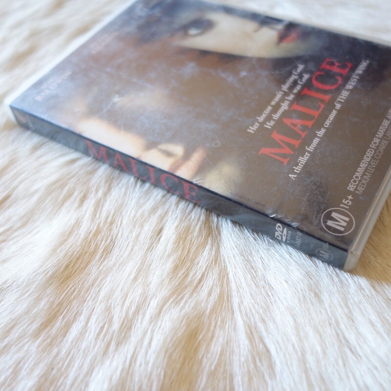 MALICE Movie 1993 Vintage THRILLER Movie Nicole Kidman Movie Mystery Movie DVD | eBay