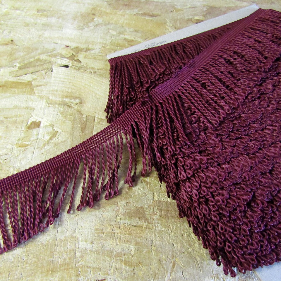 Fringe Tassel Looped Trim Bullion Fringing DRESS FRINGING 60 mm Tassels ...
