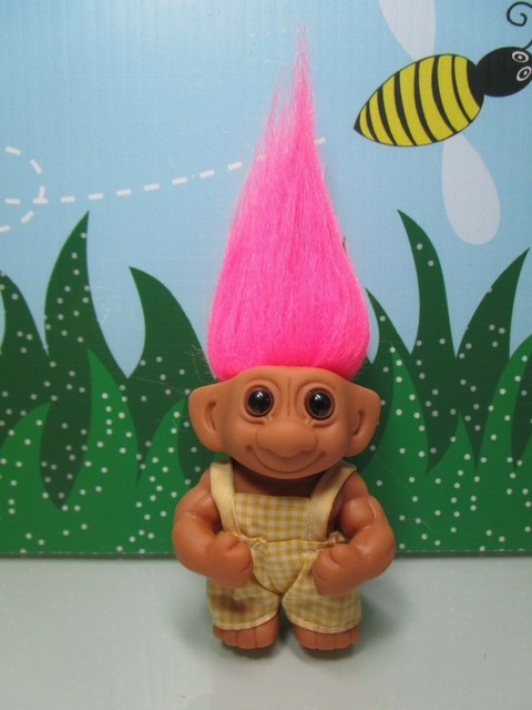 MUSCLE MAN - 3" WISHNIK UNEEDA Troll Doll - RARE | eBay