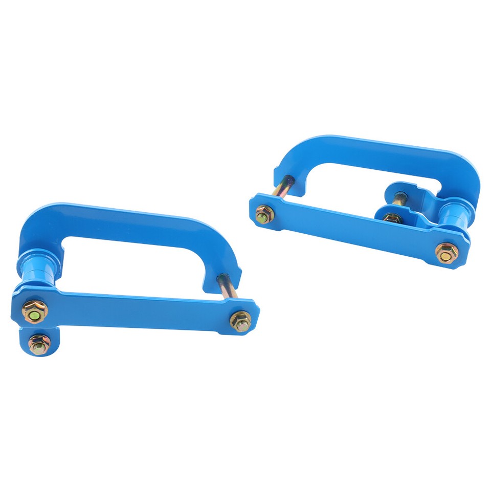 2pcs Rear Comfort Leaf Spring Shackles 2" Lift for 2016+ Toyota Hilux ...