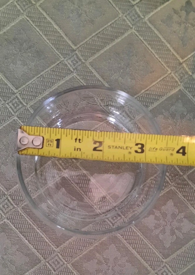 Vintage Princess House Heritage Crystal Candy Cotton Ball Q-Tip Dish W ...