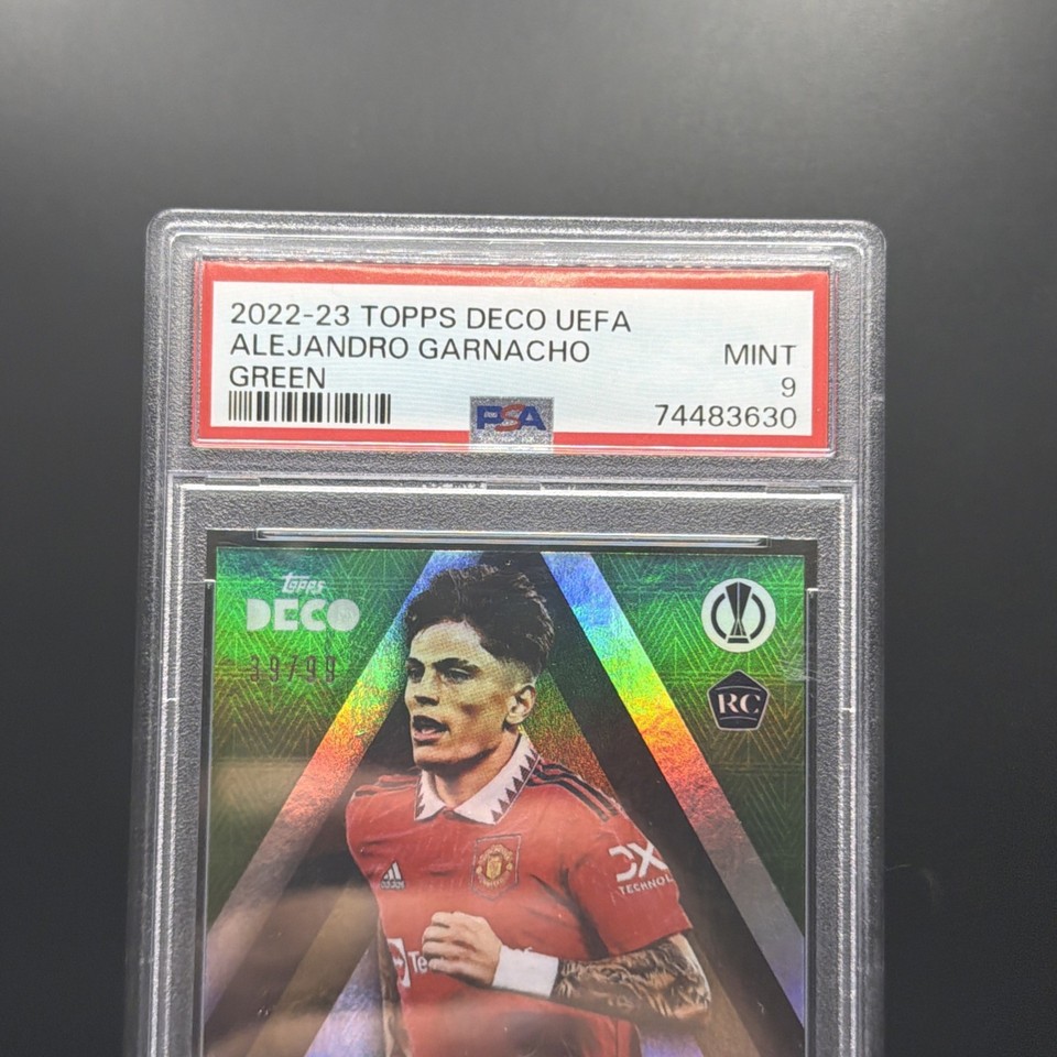 2022 Topps Deco - Alejandro Garnacho Rookie Prodigy /99 PSA 9 | eBay