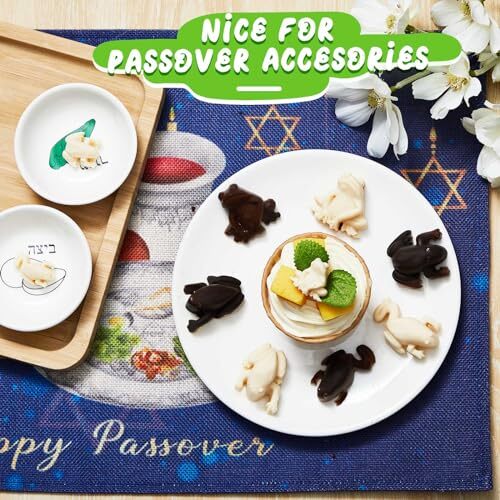 Tessco 2Pcs Frog Silicone Mold Chocolate Frog Molds Passover Frog Candy ...