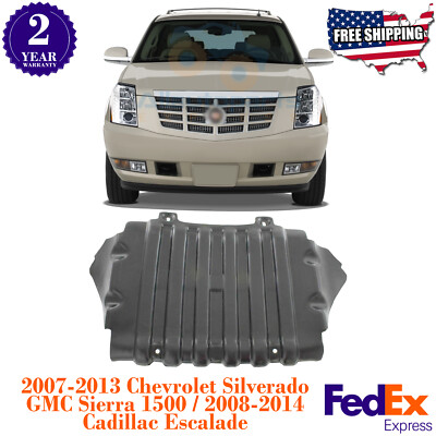 Engine Splash Shield For 2007-2013 Silverado Sierra 1500 / 08-14 ...