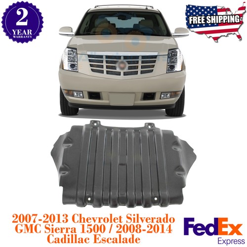 Engine Splash Shield For 2007-2013 Silverado Sierra 1500 / 08-14 ...