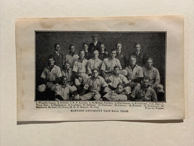 Harvard University Crimson 1903 Baseball Team 4X6 Picture | eBay