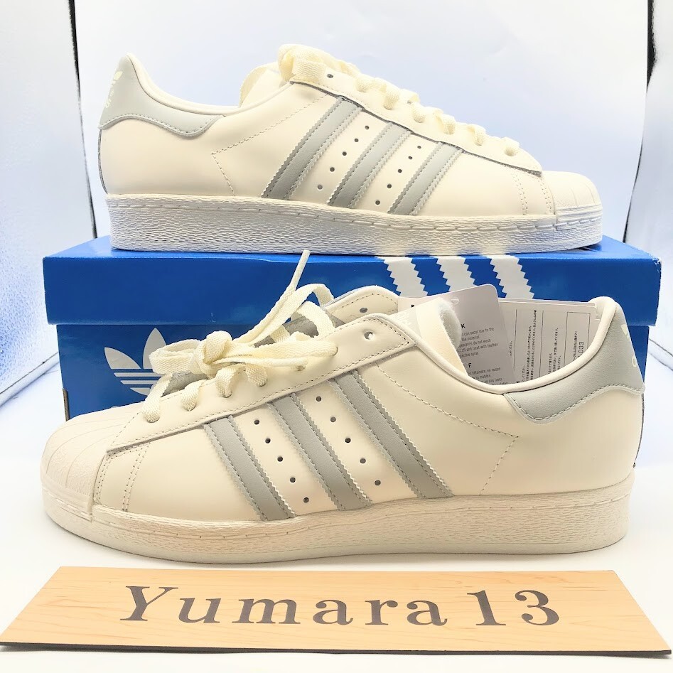 adidas Superstar 82 Cloud White Metal Gray Off White GZ4837 Men's Size ...