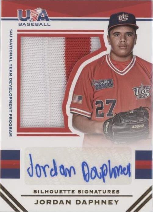 2017 Panini USA Baseball Stars & Stripes - Jumbo Swatch Silhouettes ...