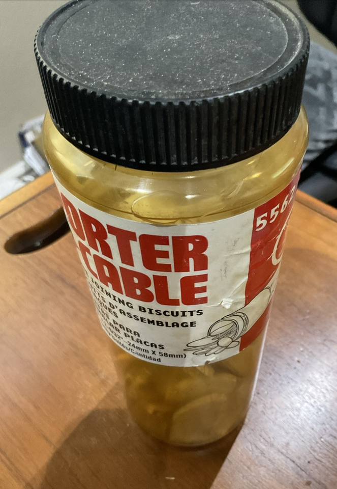 Porter Cable Plate Joining Biscuits Size 20 (24X58Mm) Open 66 in Pack ...