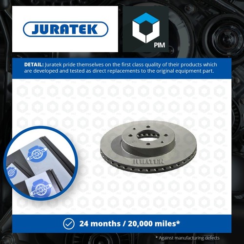 2x Brake Discs Pair Vented fits NISSAN PRIMERA P11, WP11 2.0D Front 98 ...
