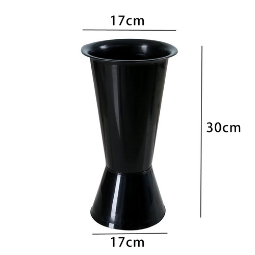 Pastoral Style Flower Pot Bucket Chic Can Vase Flowers Container ...