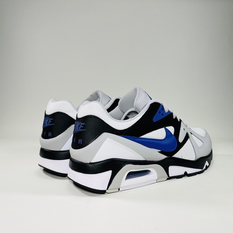 Nike Air Structure Men's Shoes Athletic Sneakers Grey Black White ...