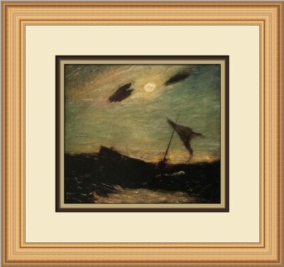 Albert Ryder Moonlight Custom Framed Print | eBay