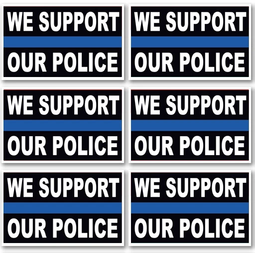 Support Police Sticker