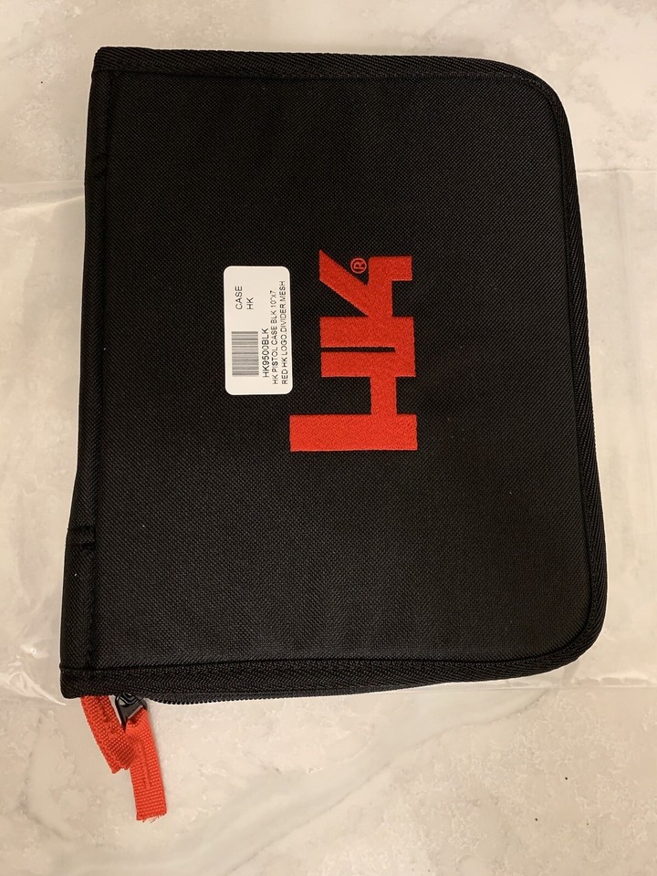 Factory HK PISTOL CASE RED / BLACK VP9 USP P30 P2000 USP USPc 45c hk45 ...