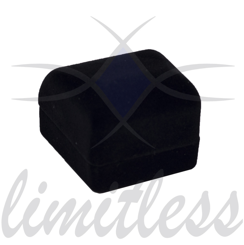 Black Velvet Ring Box Fancy Ring Box Elegant Ring Box Simple Ring Box ...