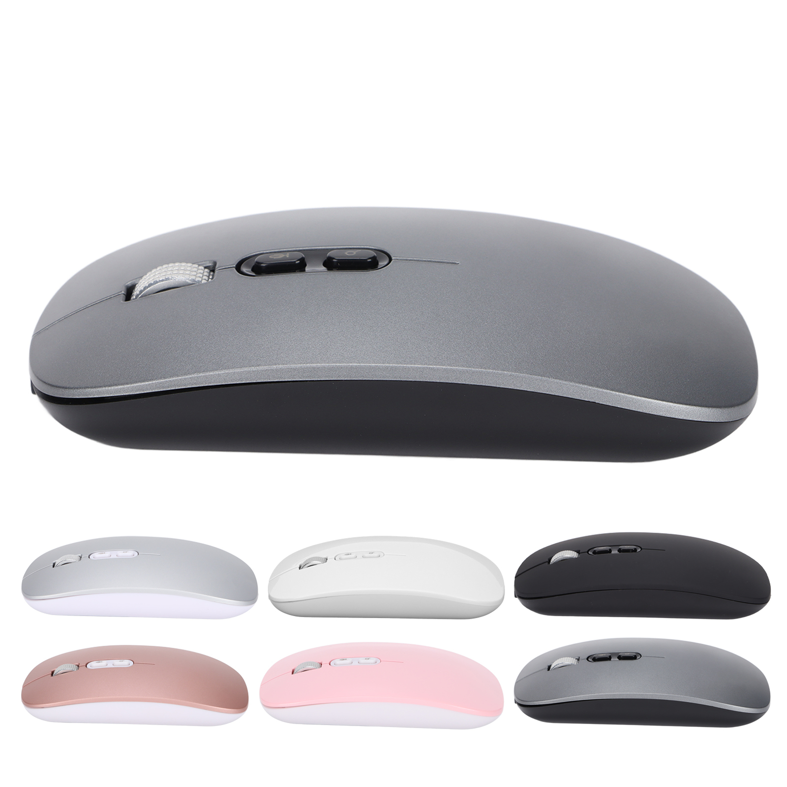 Wireless Mouse 1600DPI AI Optical Mice Voice Input Translation Computer ...