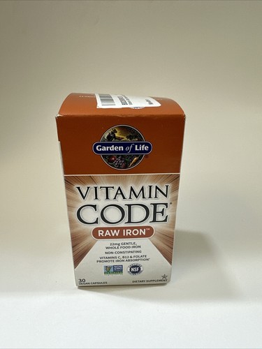 Vitamin Code RAW Iron 30ct. Exp:01/2026 | eBay