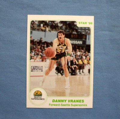 1985-86 Star Danny Vranes #71 Seattle Supersonics mint | eBay