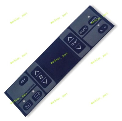 Air Conditioning Control Panel Button Sticker For Sany Shanhe Longgong ...