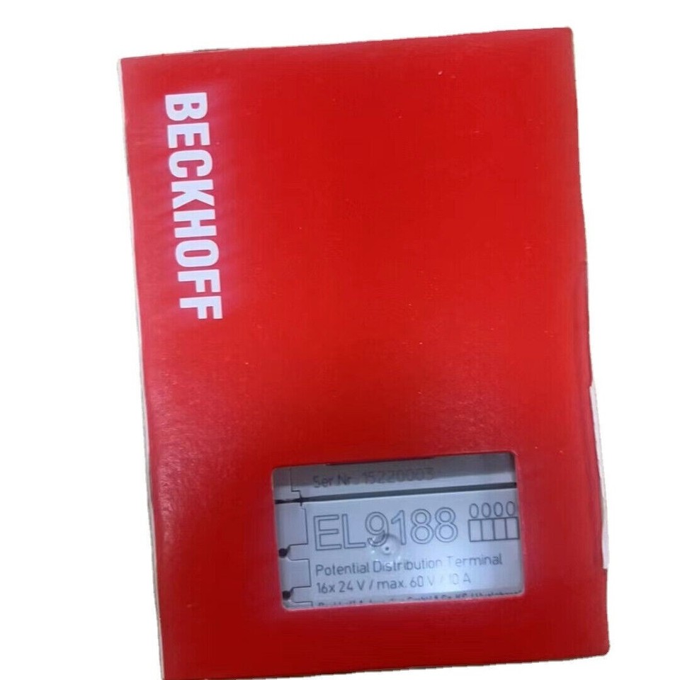 1PC New BECKHOFF EL9188 EL 9188 PLC Moudle In Box Expedited Shipping | eBay
