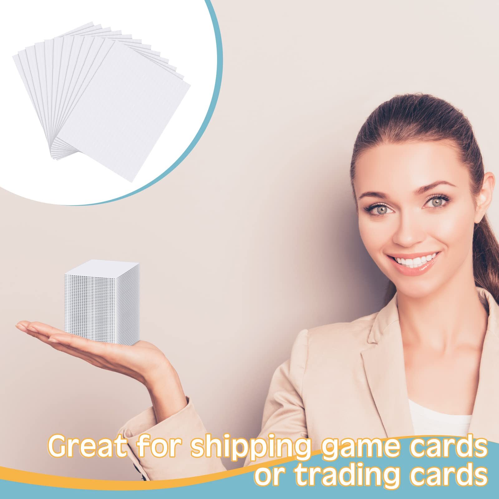 Trading Card Shipping Protectors 3.5'' x 4.5'' Trading Card Shipping ...