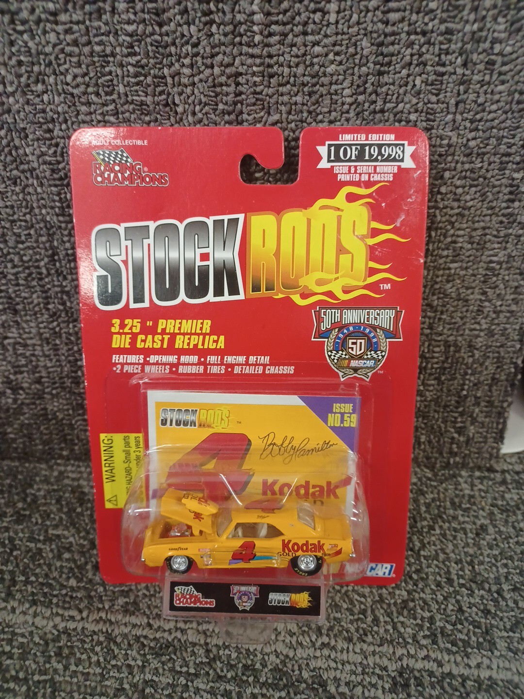 1:64th Scale Bobby Hamilton Diecast Car By Racing Champions | eBay