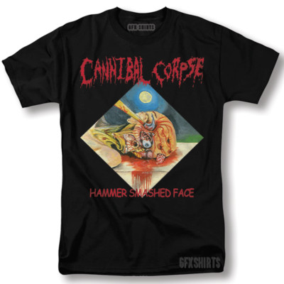 Canibal Corpse Shirt Rock Merch Concert Tour Vntg Graphic Design T ...