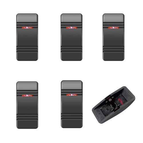 6 Pack Marine Boat Rocker Switch Cover Cap for Carling Actuator/Rocker ...