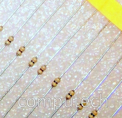 10pcs Zero Ohm Jumper Resistors, 0.125W, 1/8W Bridges 0R, 0 Ohm | eBay