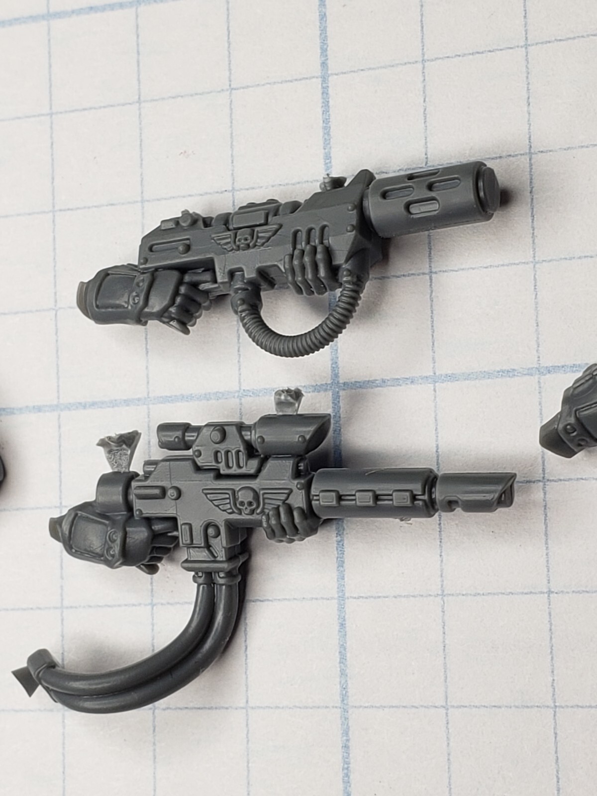 40k Astra Militarum Bits Tempestus Scions Hotshot Lasgun & Meltagun Set ...