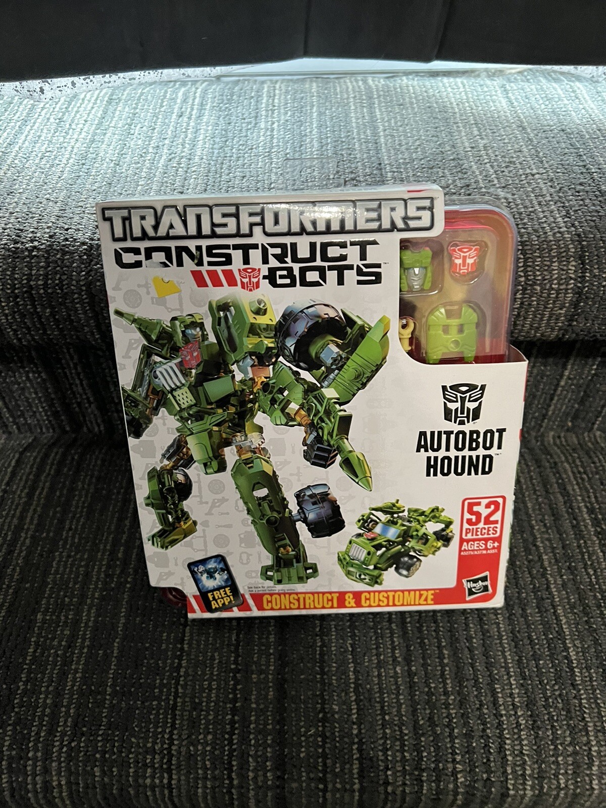 2013 Transformers Construct Bots AUTOBOT HOUND 52pc Construct ...