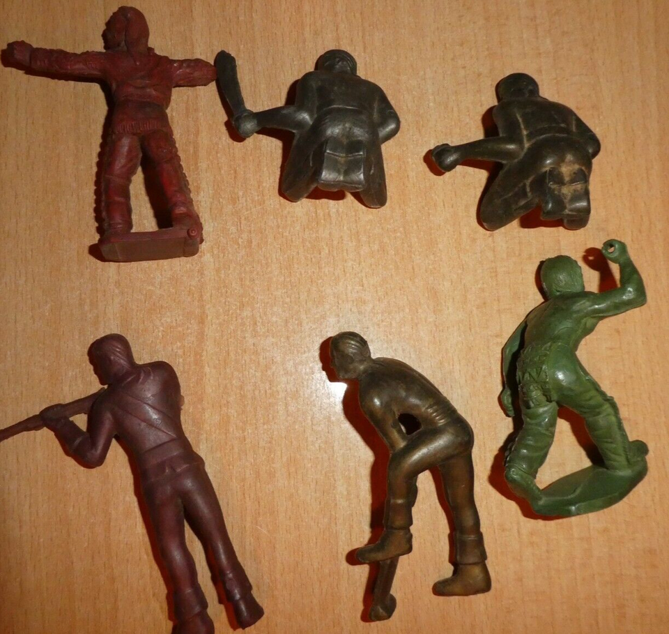 RRR .USSR ? vintage toy soldiers of the ussr ? Indians legends DZI . 08 ...