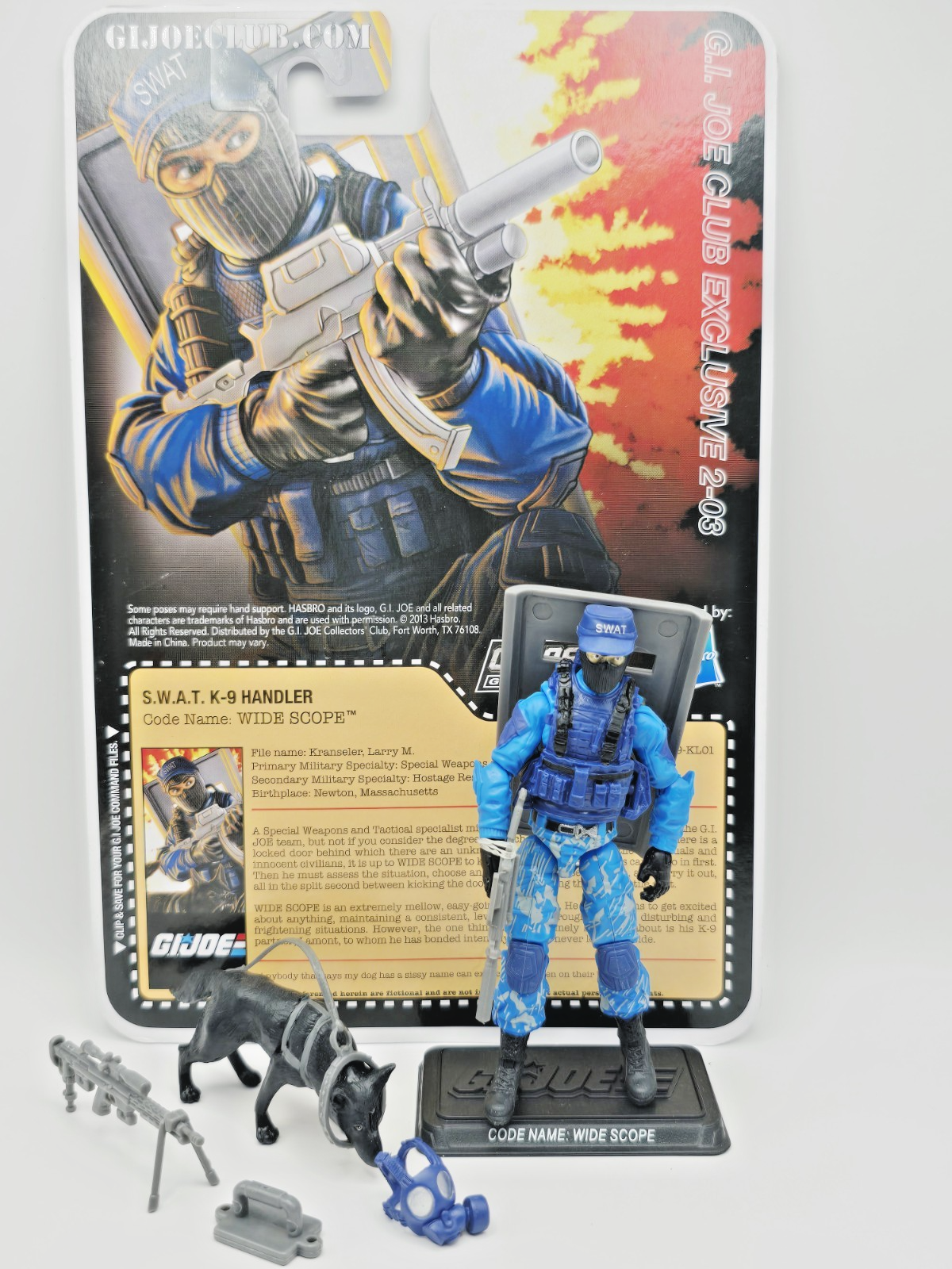 GI Joe WIDE SCOPE 2014 Club Exclusive Complete | eBay
