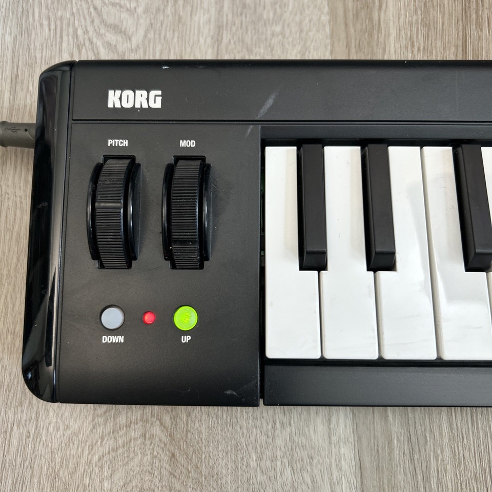 Korg Microkey 37 Key USB Midi Keyboard Controller Tested Works w/ Cable ...