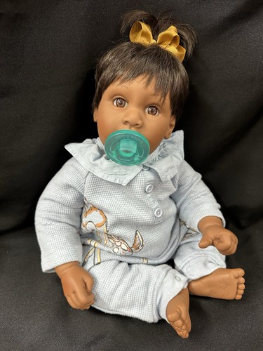 Lee Middleton AA Baby Doll Pacifier, Thumb Sucking Newborn Cloth Body ...