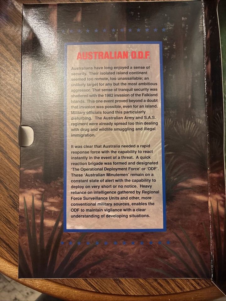 GI Joe Australian ODF Hasbro 1996 Limited Edition Classic Collection 12 ...