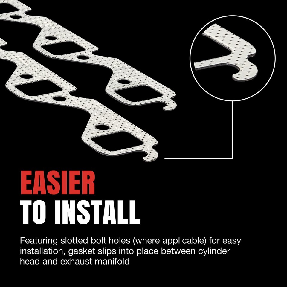 FEL-PRO 1415 Exhaust Manifold Gasket Set One Size, Assorted | eBay