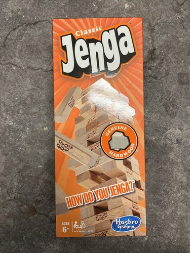 Hasbro Classic Jenga Game - A2120 New In Box 885933460875 | eBay