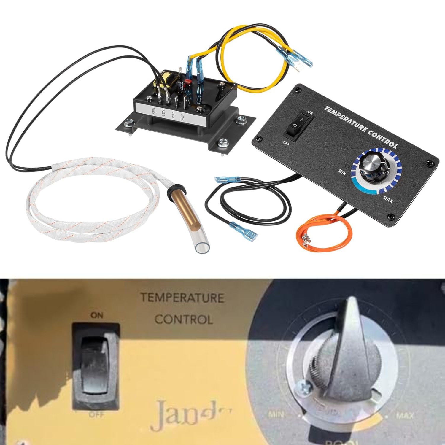 R0058200 Teledyne Laars Temperature Control Assembly for Zodiac Jandy ...